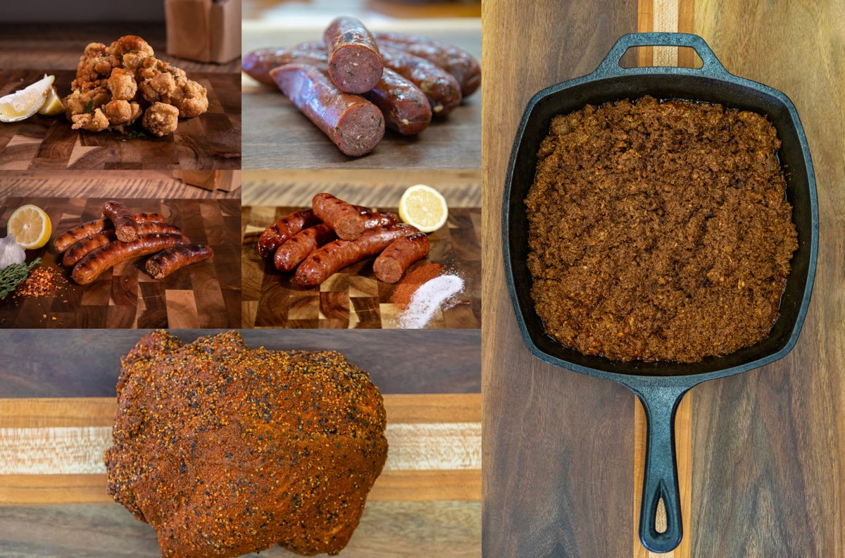 Cajun Sampler Package – Mossy Oak Gamekeeper Butchery